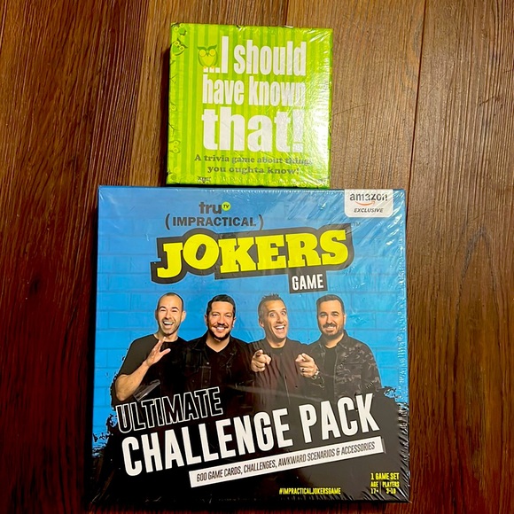 Games | New Impractical Jokers Game Ultimate Challenge Pack I Should ...